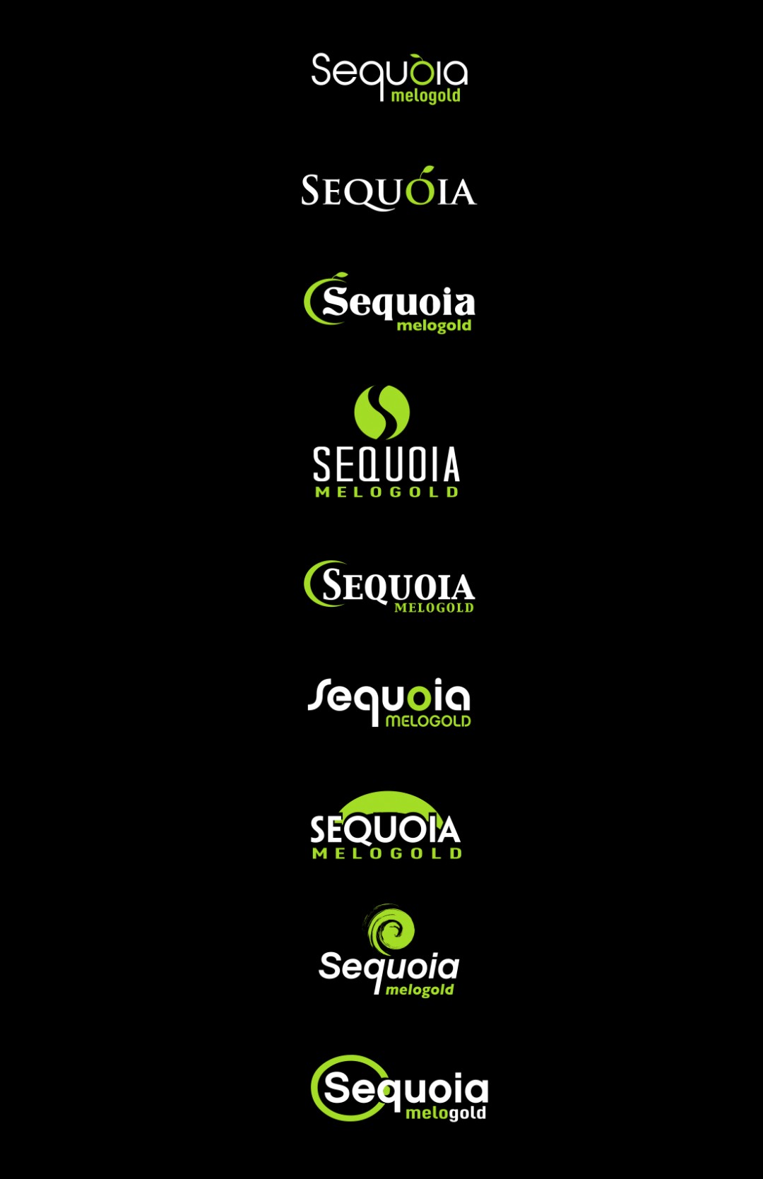 sequoia logo concepts - Green Pea Design
